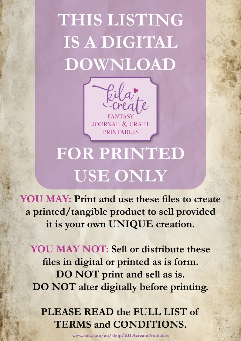 Whimsical Wonderland Pocket Tags, Alice in Wonderland Journal, Alice ...