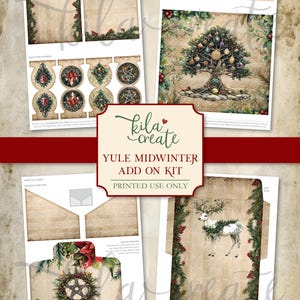 Yule Midwinter Add on Kit, Winter Solstice Pagan Holiday, Yuletide ...