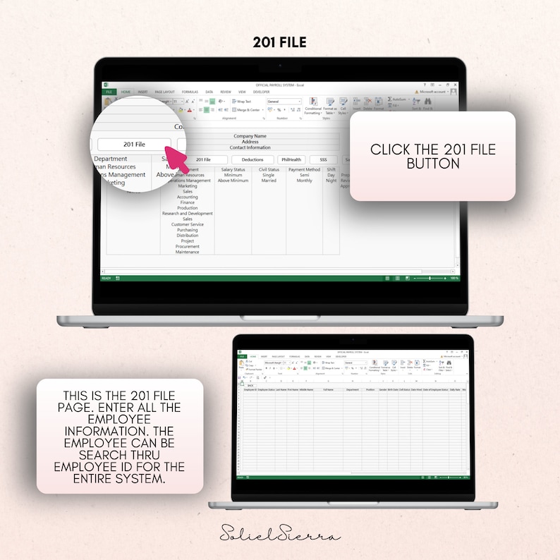 Philippine Payroll Excel Template for Small Business Owner With Free ...