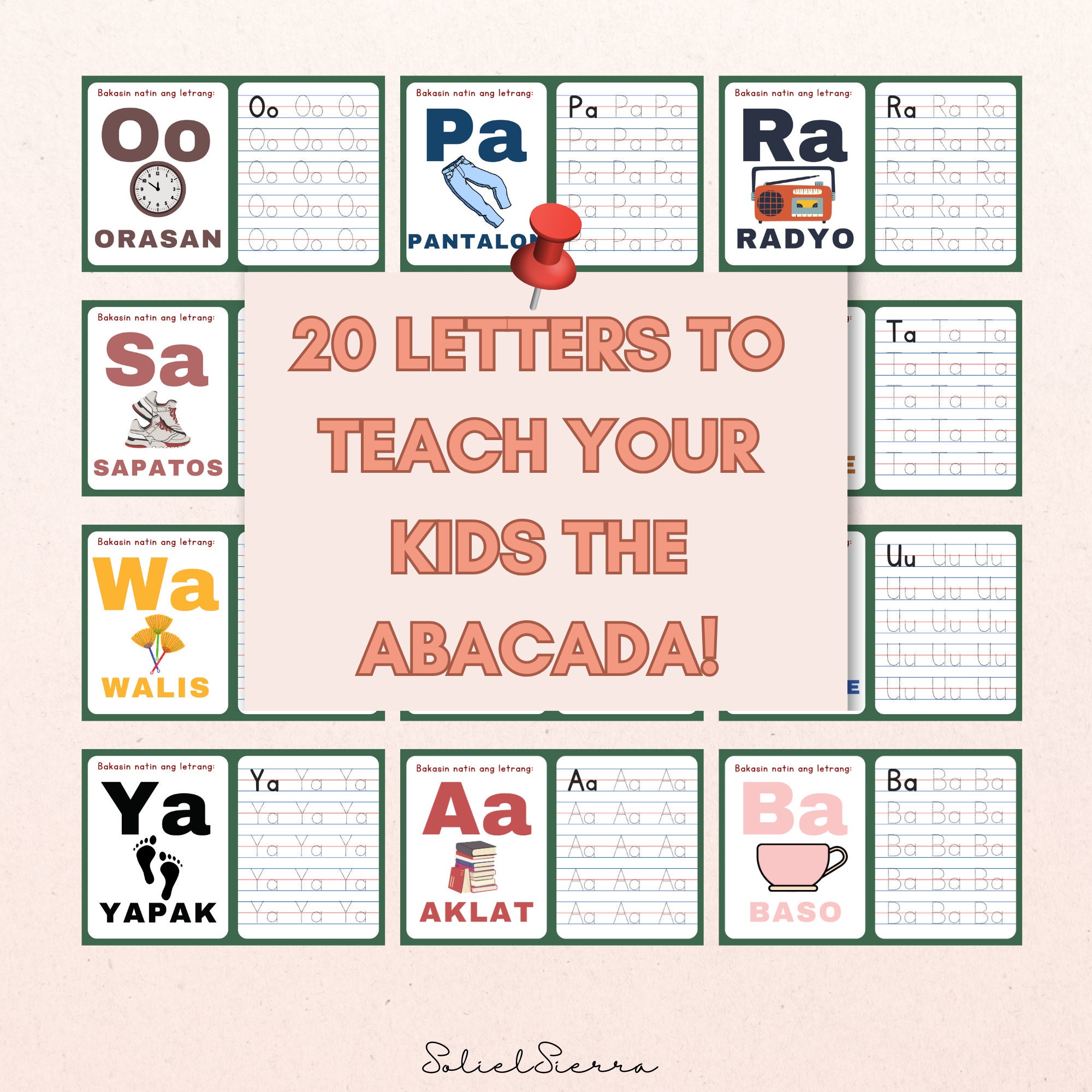 Tracing Worksheet, ABAKADA Worksheet, Preschool Worksheet, Activity ...