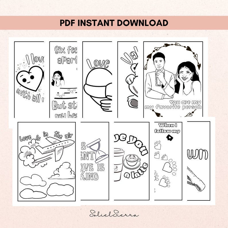 Valentine Coloring Pages, Printable Valentine Coloring Pages, Cute ...