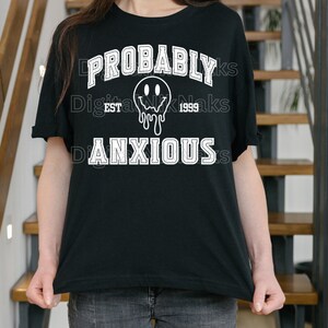 Probably Anxious PNG/SVG Bundle Digital Download - Etsy