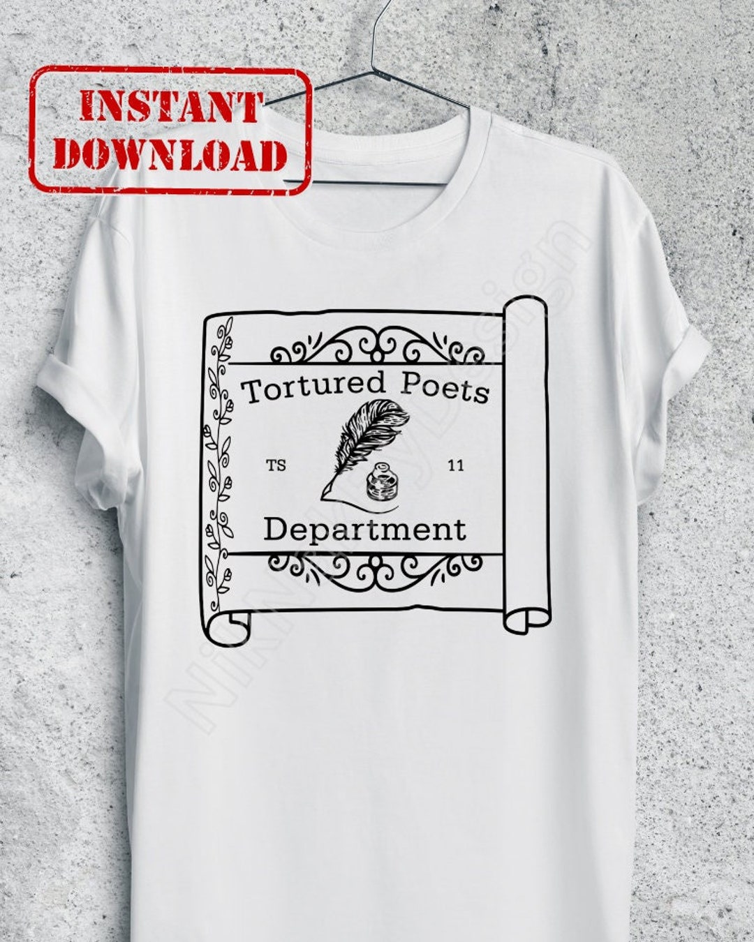 Tortured Poets Department PNG SVG Bundle Digital Download - Etsy