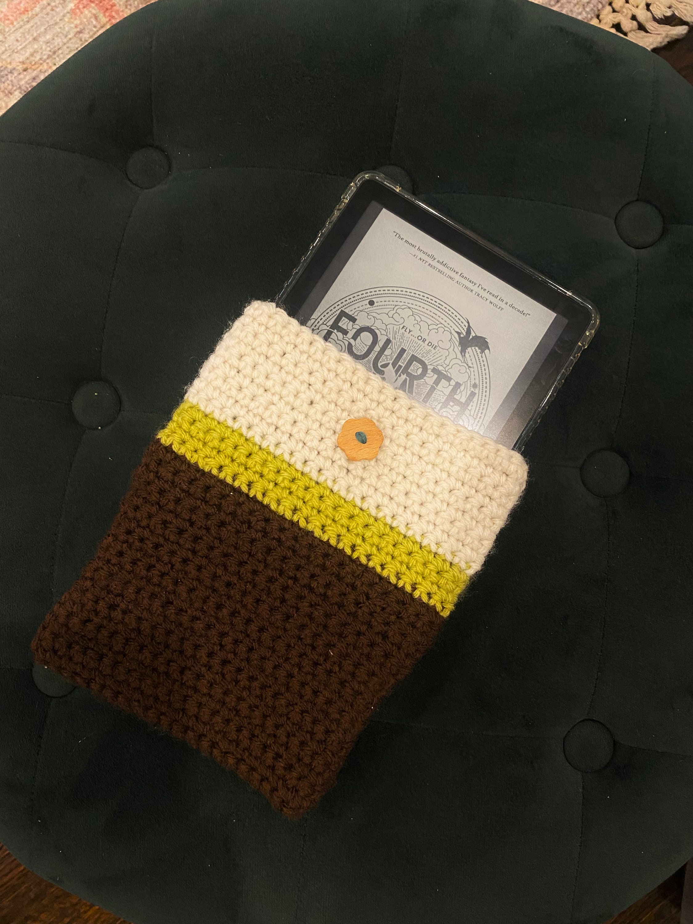 Aesthetic Kindle Case Crochet Kindle Case Paperwhite Kindle Sleeve Gift ...