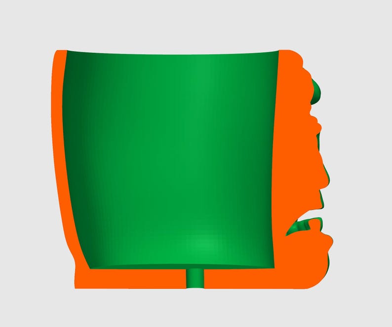 Zombie Head Planter Ver_01– STL File for 3D Printing - Etsy