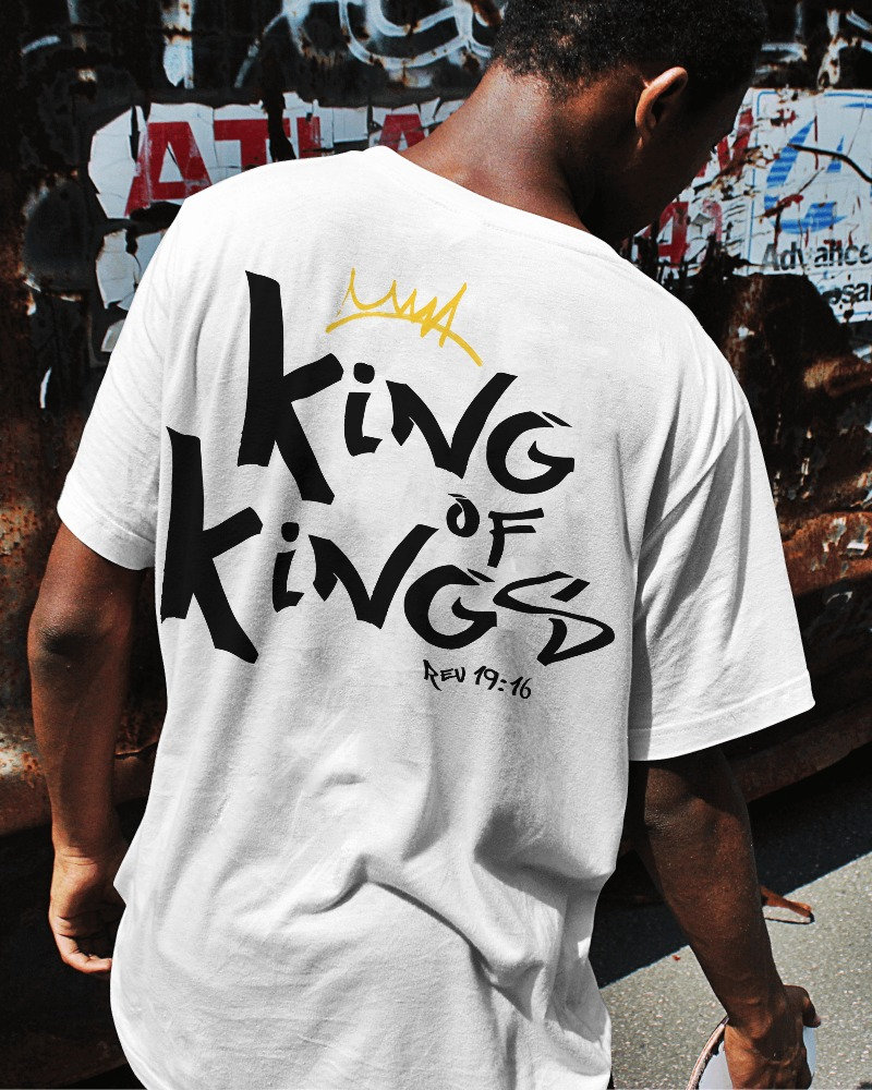 King of Kings Christian T-shirt Design PNG (digital Download) - Etsy