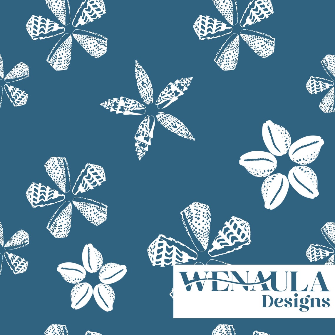 Pua Pūpū: Seamless Pattern - Etsy