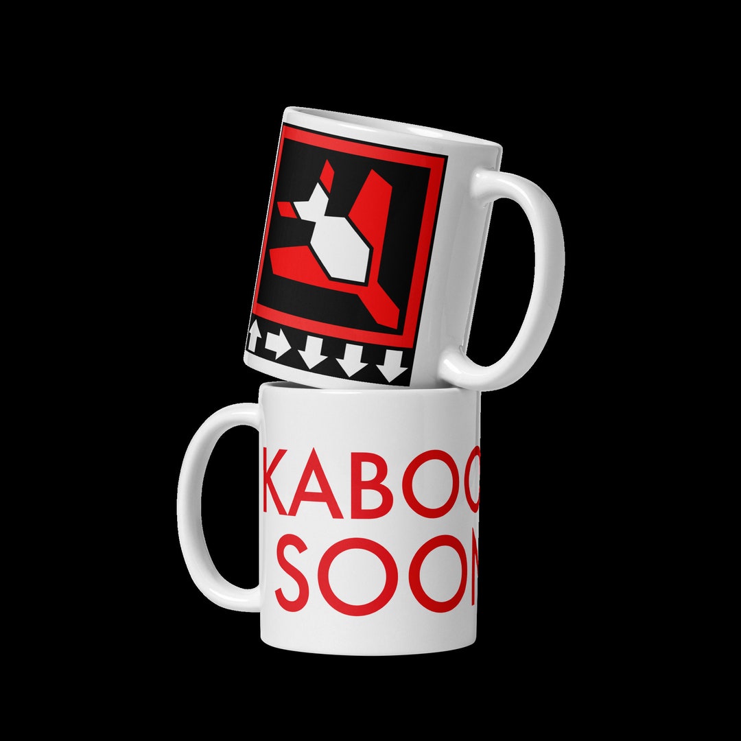 Kaboom Soon 500kg Stratagem White Glossy Mug - Etsy