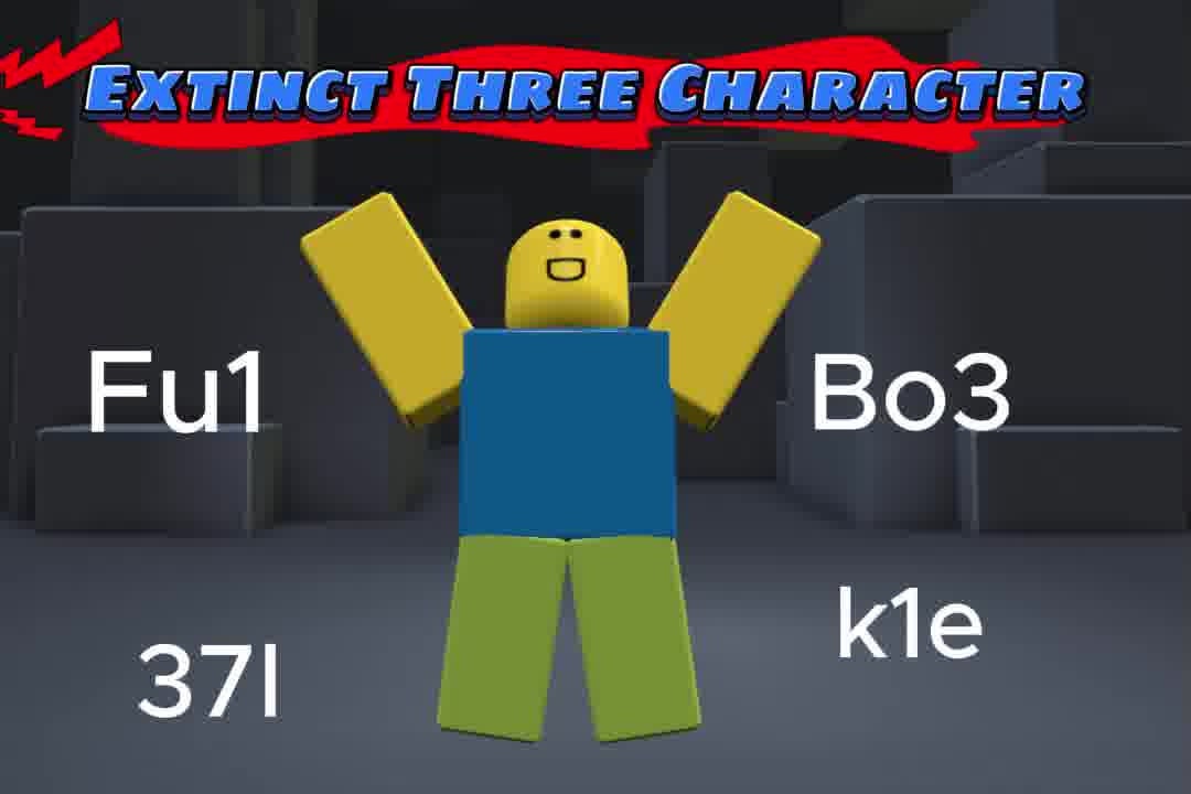 Extinct Three Character Very Rare - Etsy
