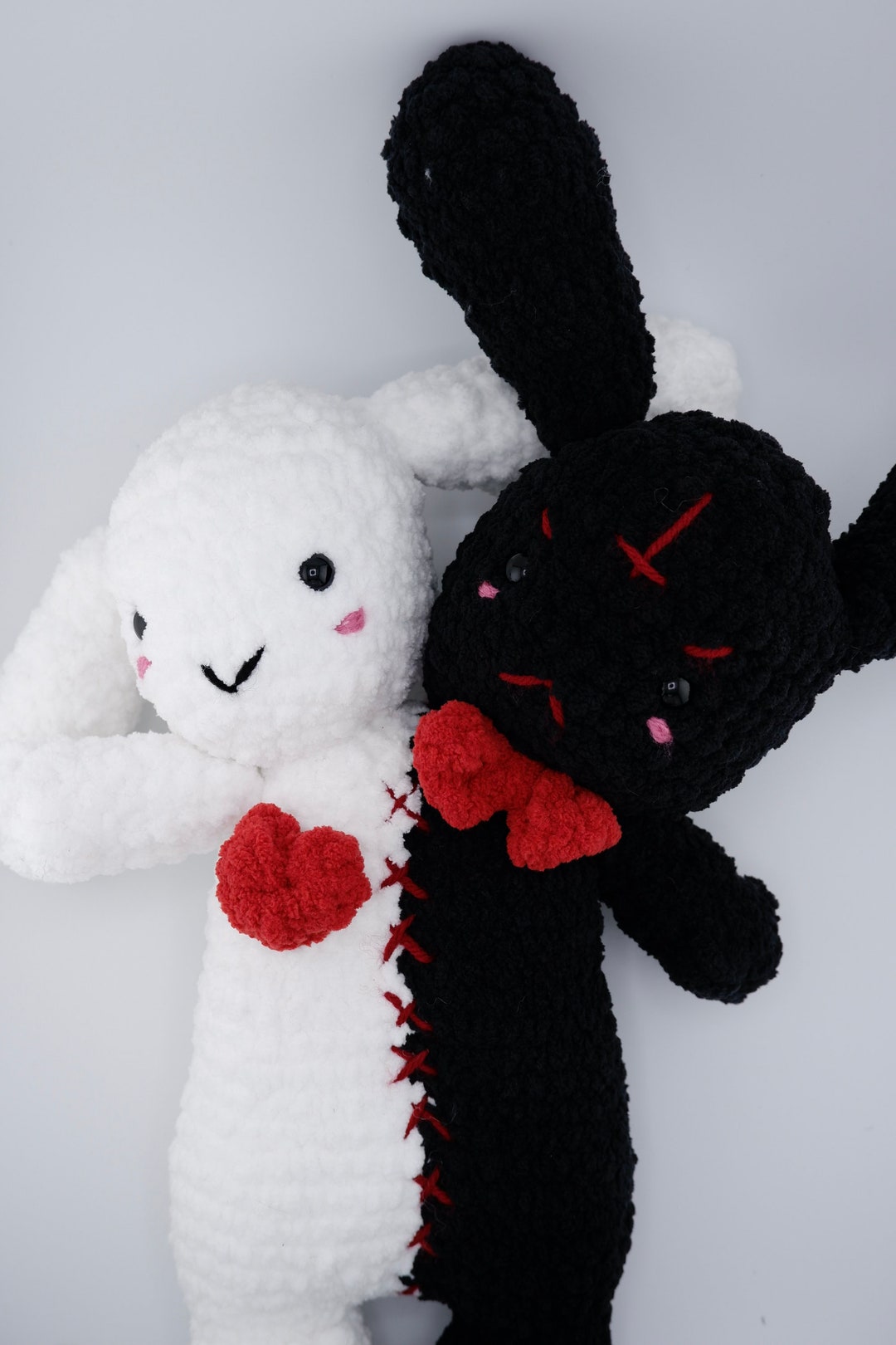 Two Headed Bunny Crochet - Etsy