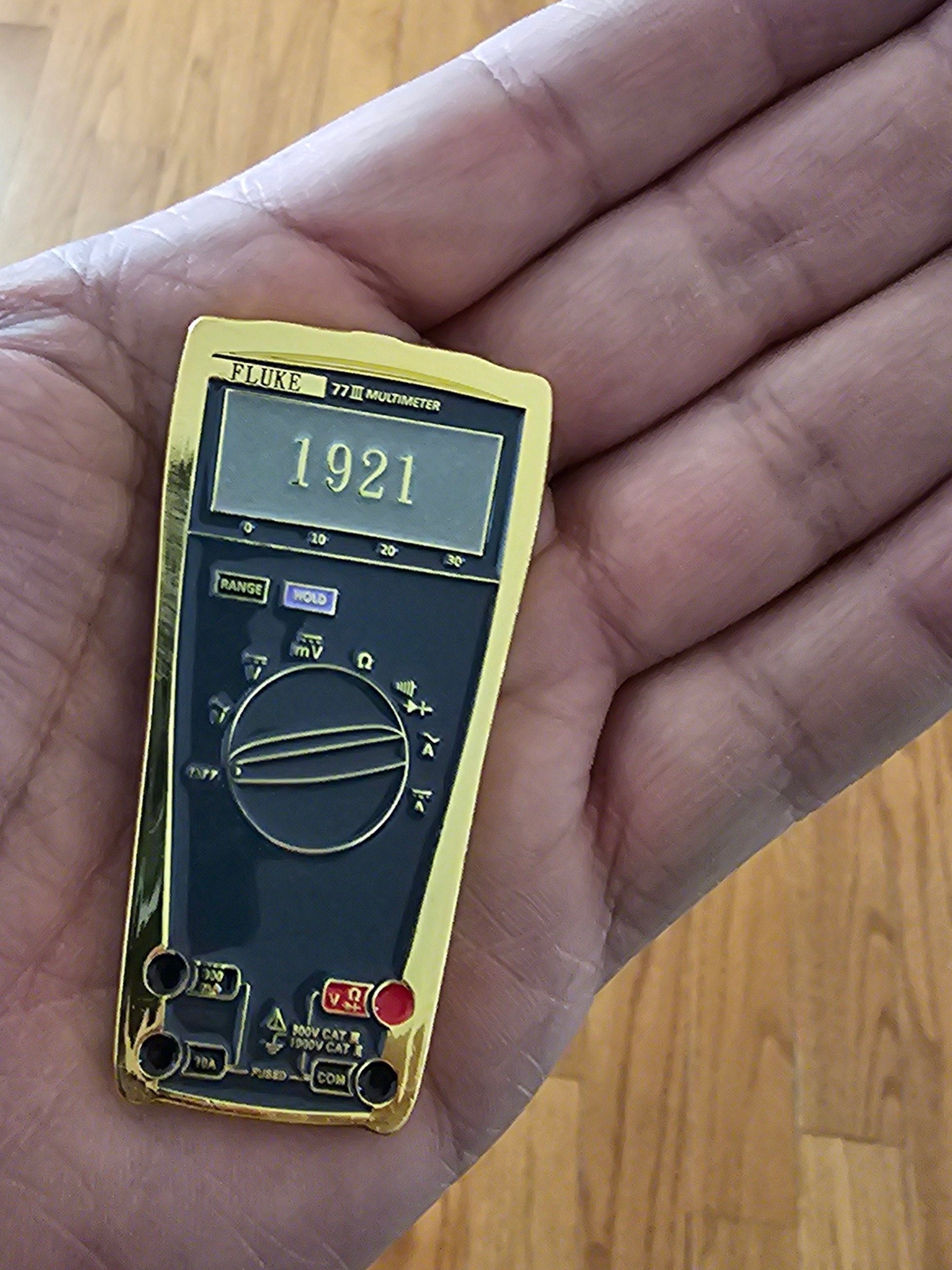 EM Fluke 77 Multimeter Challenge Coin - Etsy