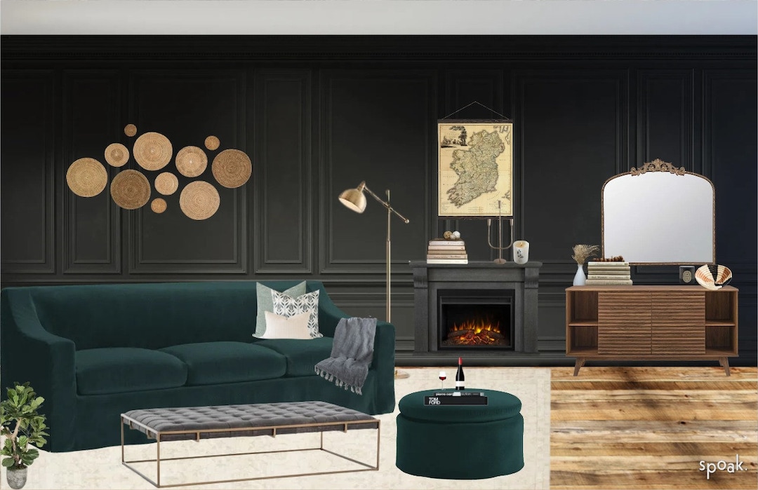 Interior Design Template, Room Design, Ready to Shop Rooms, Interior 2D ...