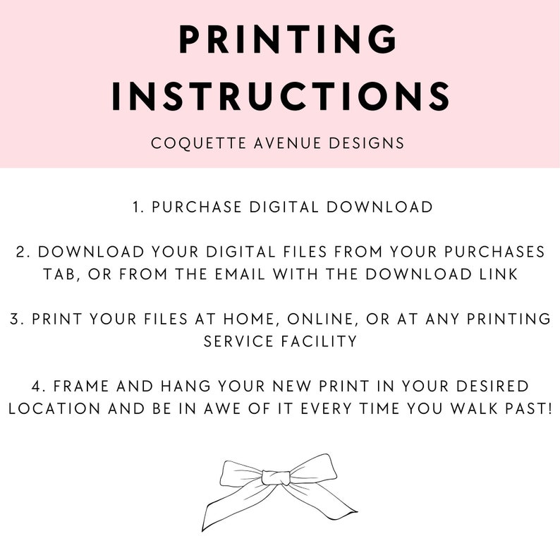 2025 Pink Bow Monthly Calendar L Coquette Room Decor L Bow Room Decor L ...