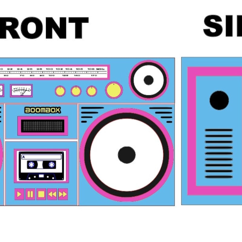 Valentine Boom Box - Etsy