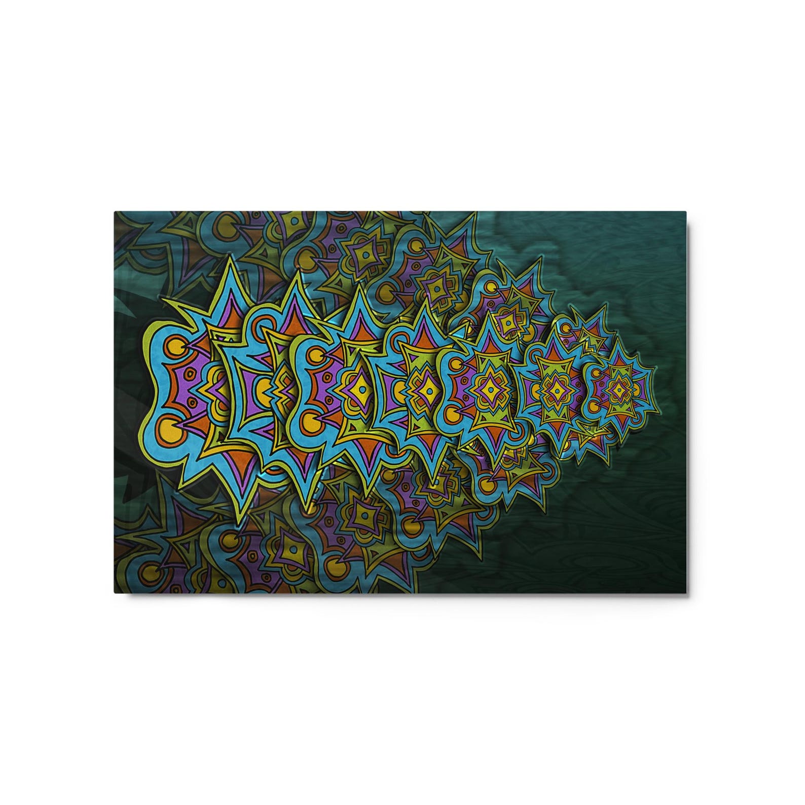 Progression - Abstract Wall Art on Metal - Etsy