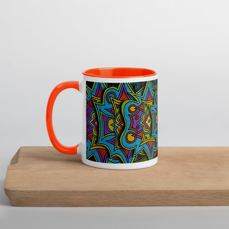 Progression Abstract Art Mug a Unique Gift for Friends, Family or ...