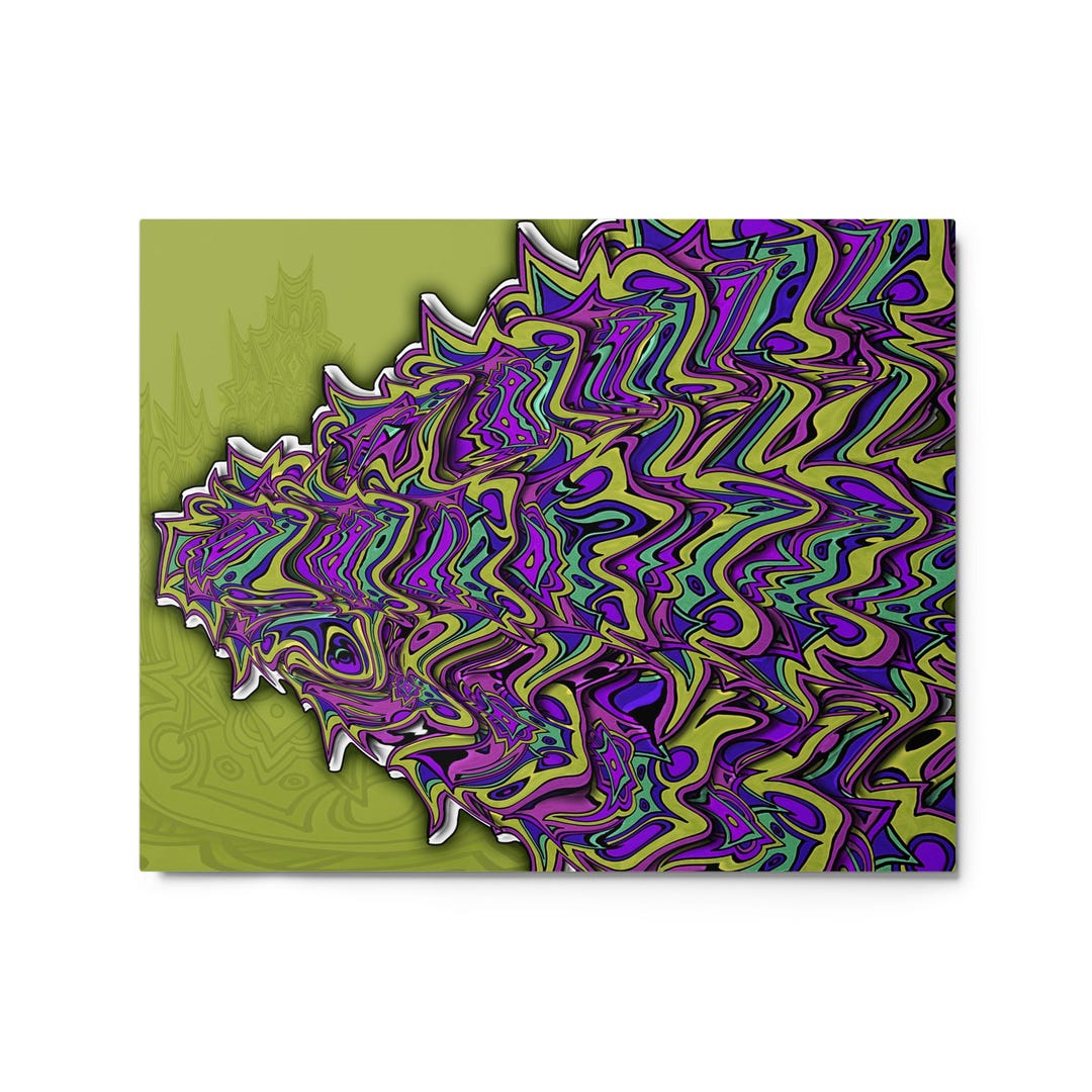 Transformation - Abstract Wall Art on Metal - Etsy