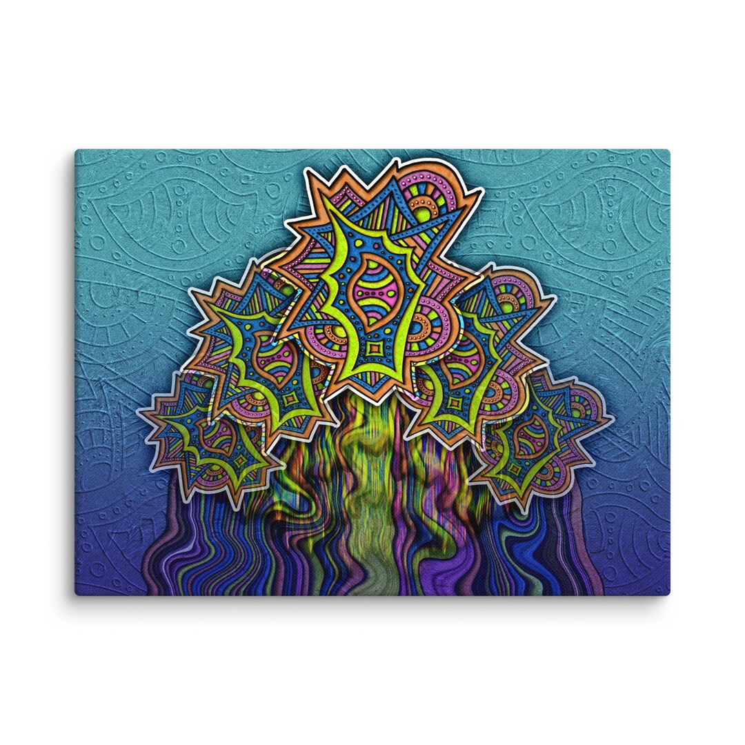 Ascension - Abstract Wall Art on Canvas - Etsy