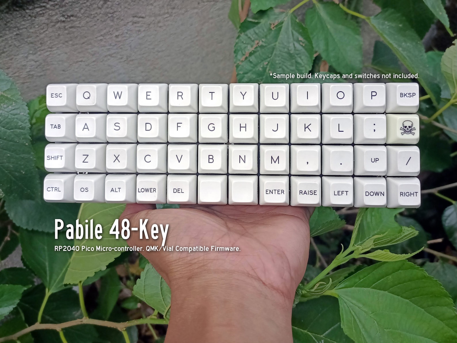 Pabile P48 48-key 4x12 Grid Mechanical Keyboard DIY Barebones Kit - Etsy