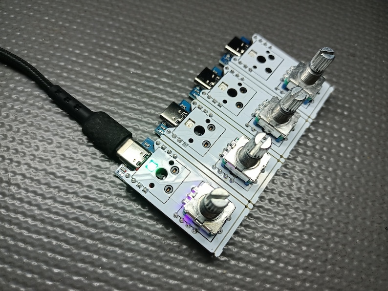 Pabile DIY P2 Pee-two 2-key PCB Assembly Macro Pad With Optional Rotary ...
