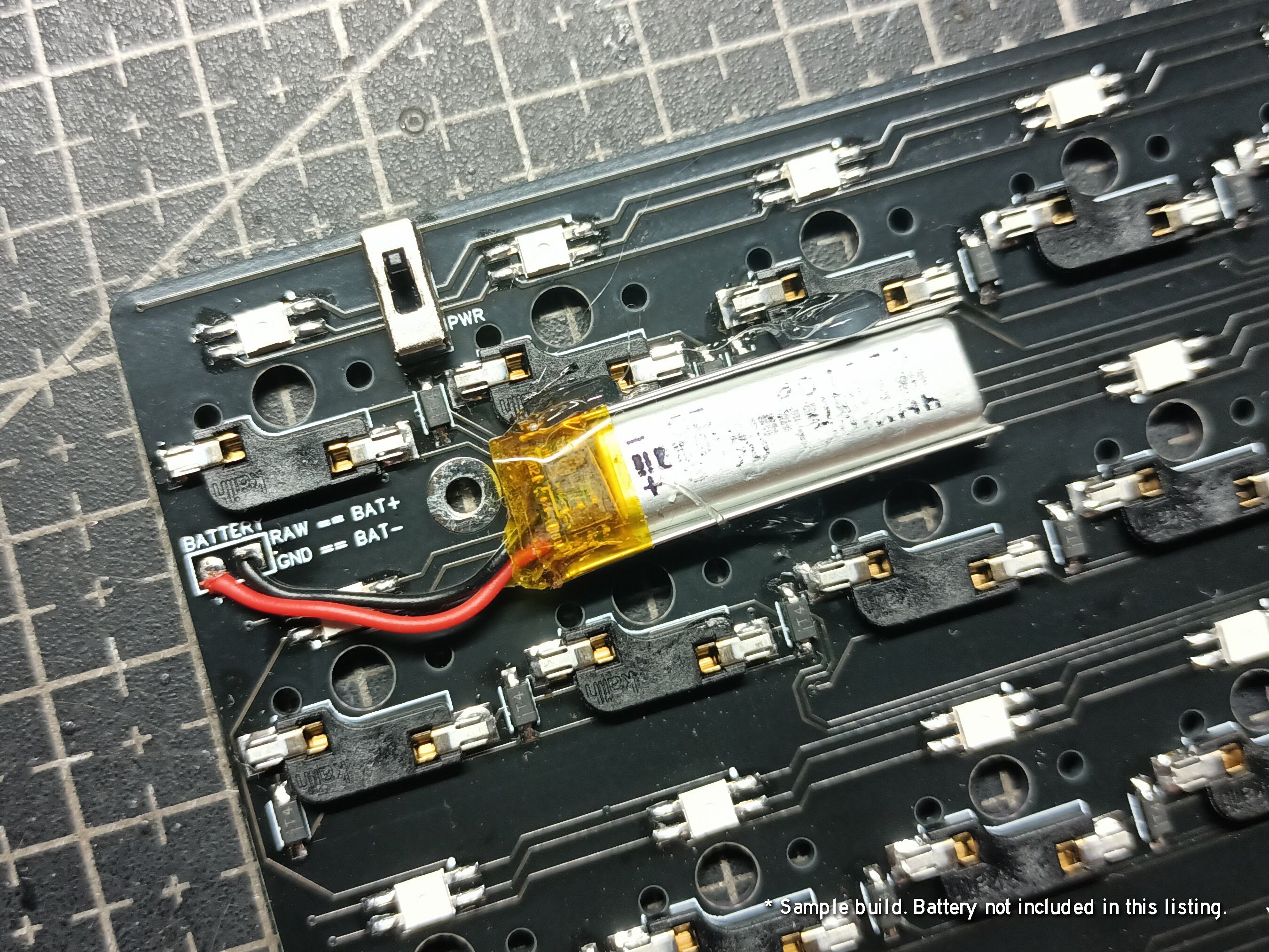 Pabile DIY P40 40-key 4x10 Grid Programmable Wired RP2040 or BLE ...