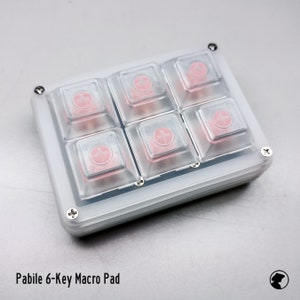 Pabile 6-key P6 Ready to Use Programmable Macro Pad Mechanical Keyboard ...