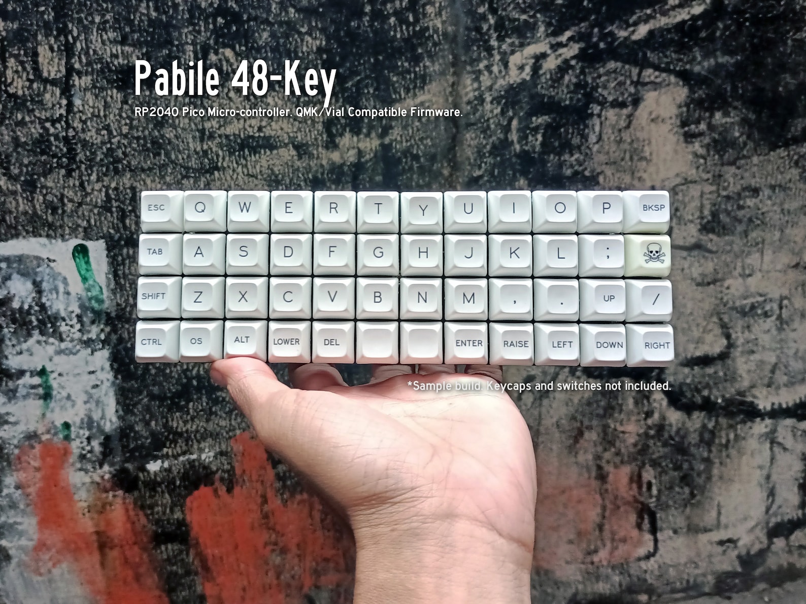 Pabile P48 48-key 4x12 Grid Mechanical Keyboard DIY Barebones Kit - Etsy