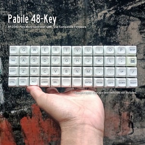 Pabile P48 48-key 4x12 Grid Mechanical Keyboard DIY Barebones Kit - Etsy