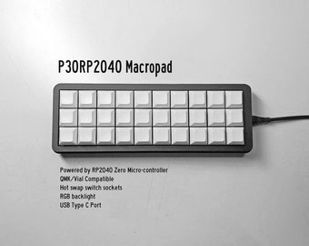 Pabile DIY P37 37-key Qaz Layout Programmable Mechanical Macro Pad ...
