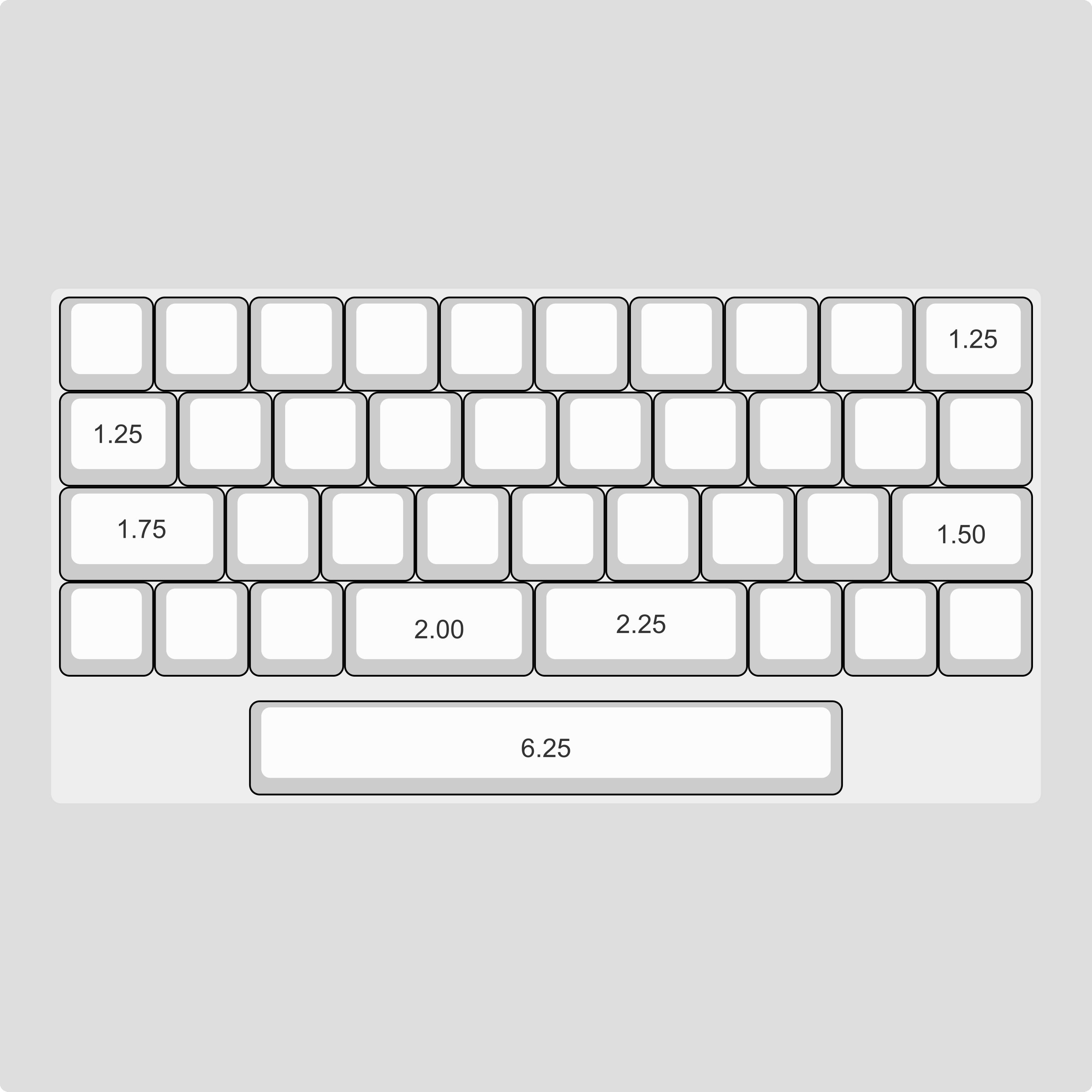 Pabile DIY P37 37-Key Qaz Layout Programmable Mechanical Macro Pad ...