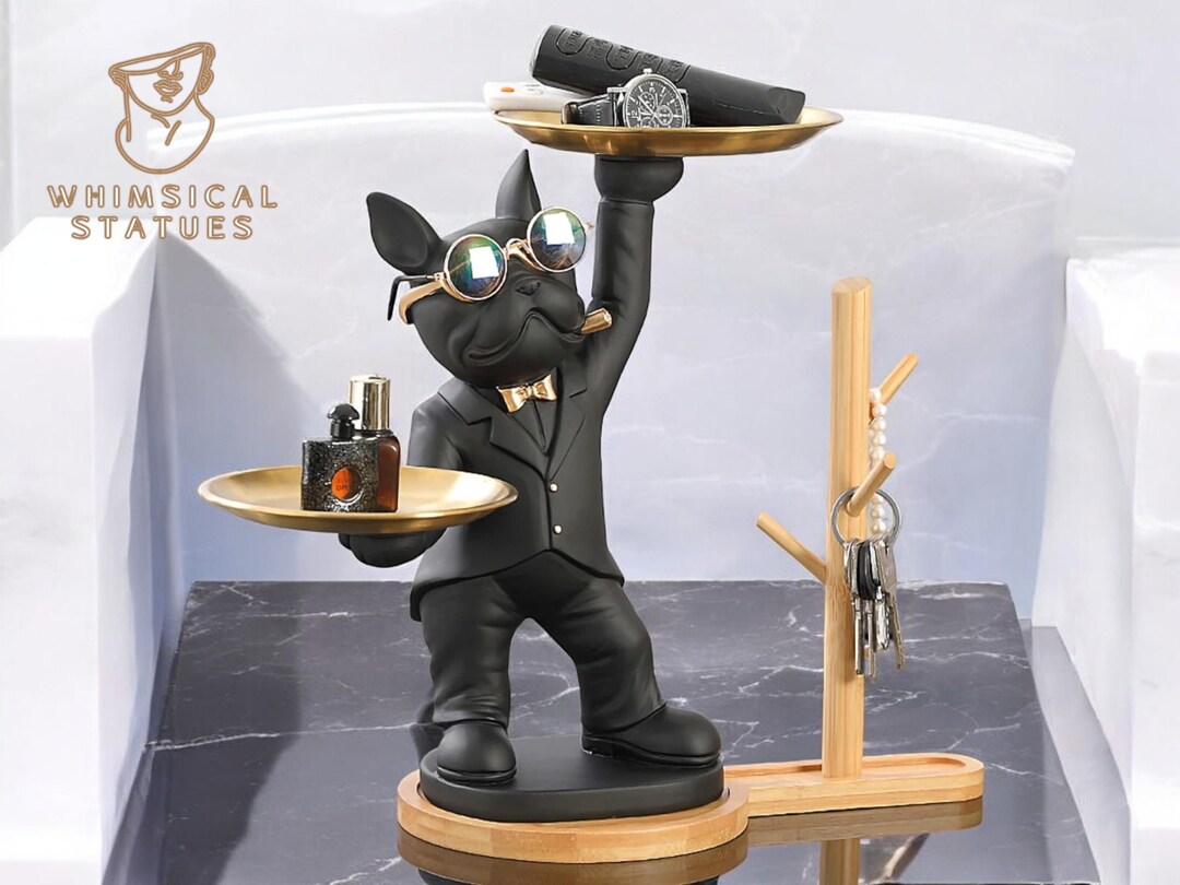 Table Top Statue Tray | Decorative Sculpture | Office Interior ...