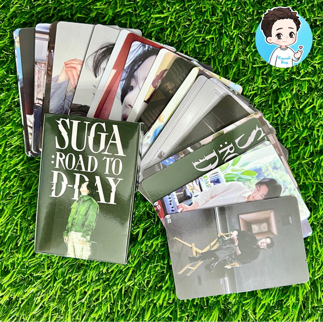 Kpop Lomo Card Set SUGA BTS Photocards - Etsy