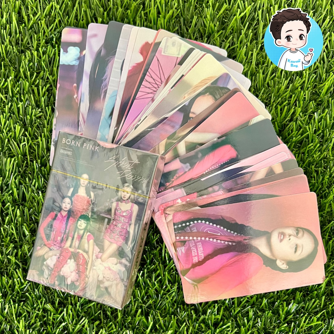 Kpop Lomo Card Set - Black Pink - Hologram Photocards - Etsy
