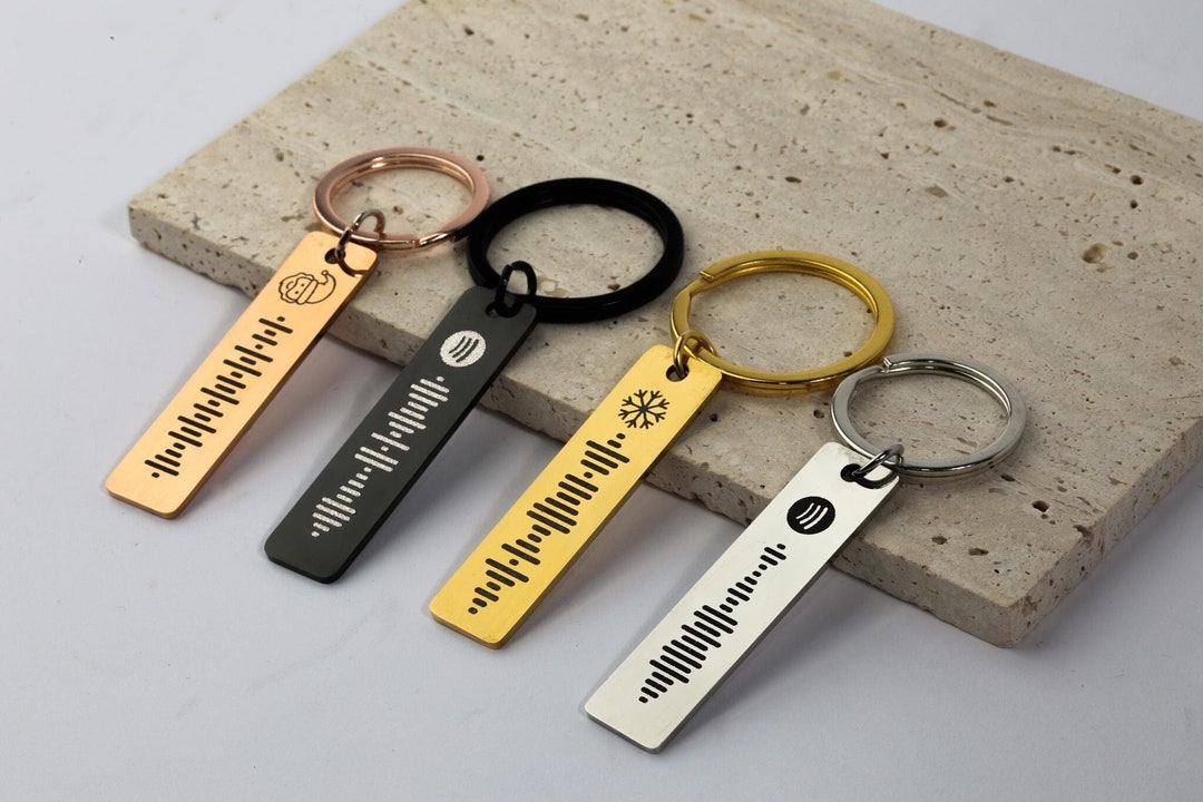 Llavero Spotify personalizado Llavero escaneable de música Regalo de ...