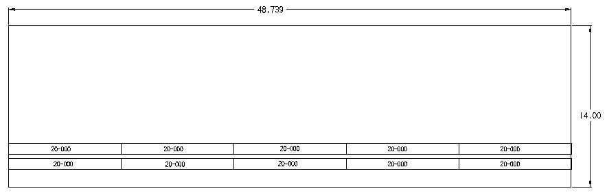 N-scale T-trak (quad Wide) Flush Kits - Etsy