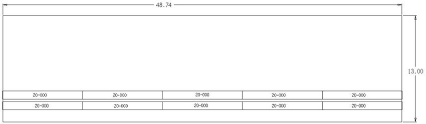 N-scale T-trak (quad Wide) Flush Kits - Etsy