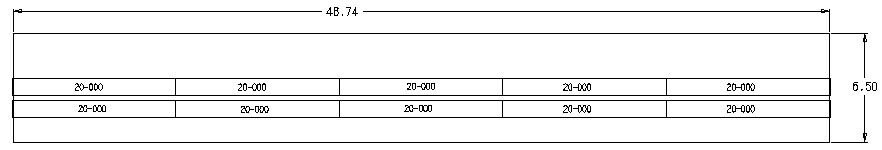 N-scale T-trak (quad Wide) Flush Kits - Etsy