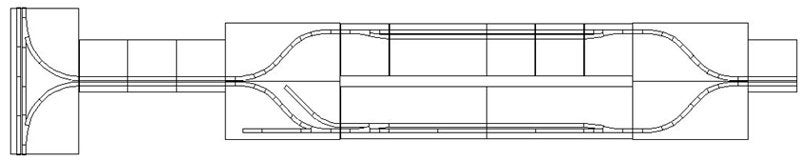 N-scale T-trak (loop Entrance 12" Radius) Flush Kit - Etsy