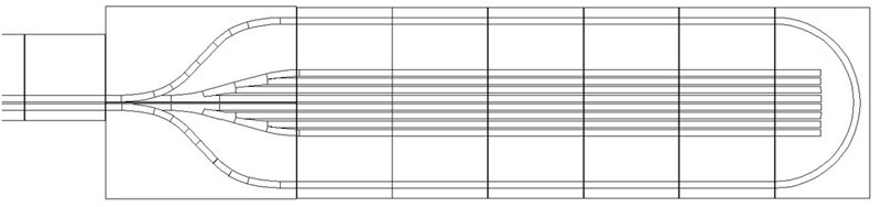 N-scale T-trak (loop Entrance 12" Radius) Flush Kit - Etsy