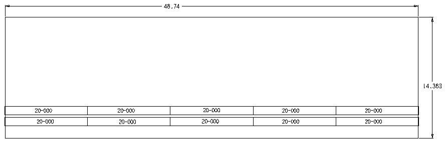 N-scale T-trak (quad Wide) Flush Kits - Etsy