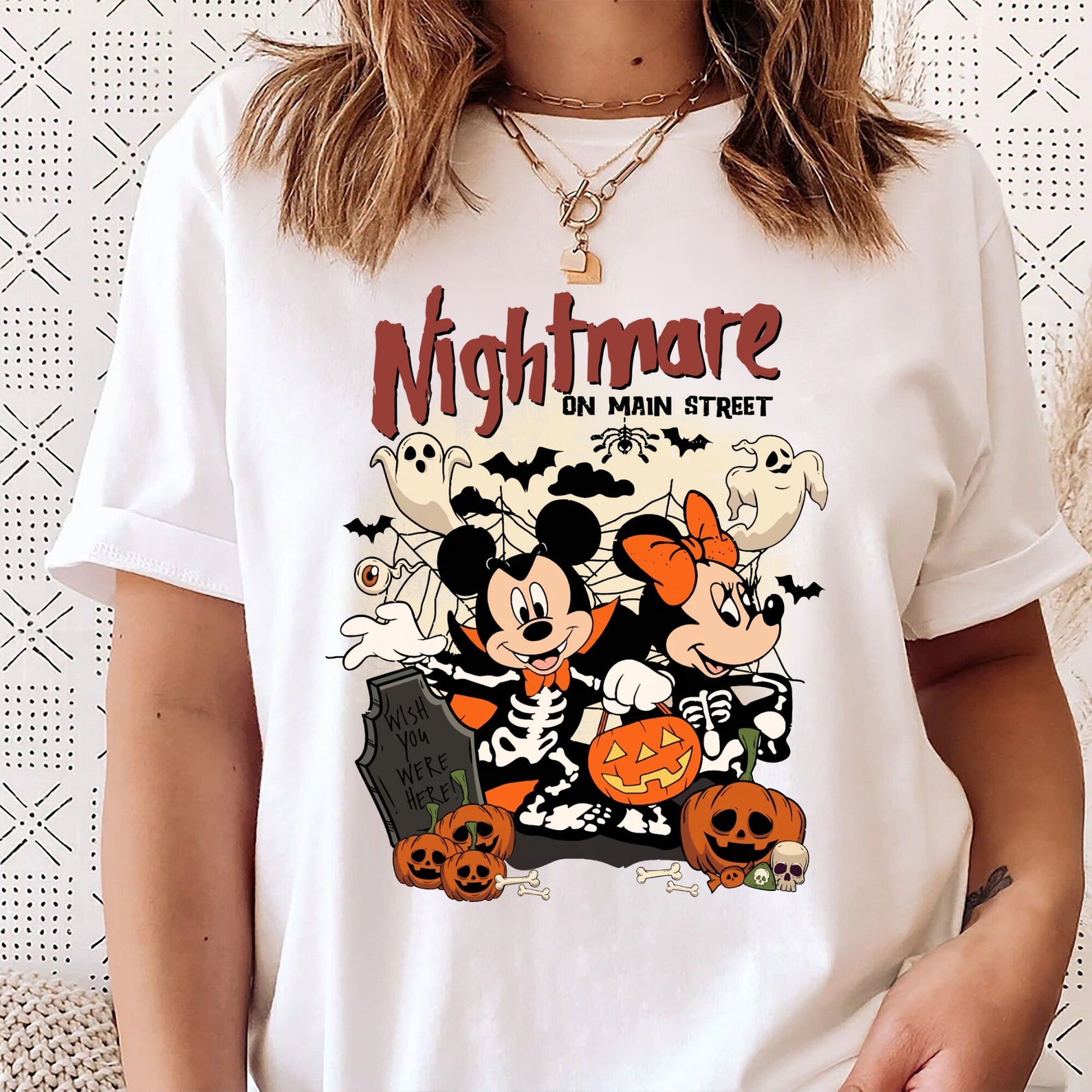 Nightmare on Main Street Png, Retro Halloween Png, Spooky Vibes Png ...