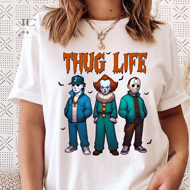 Thug Life Png, Scary Halloween Movie Png, Halloween Png, Halloween ...