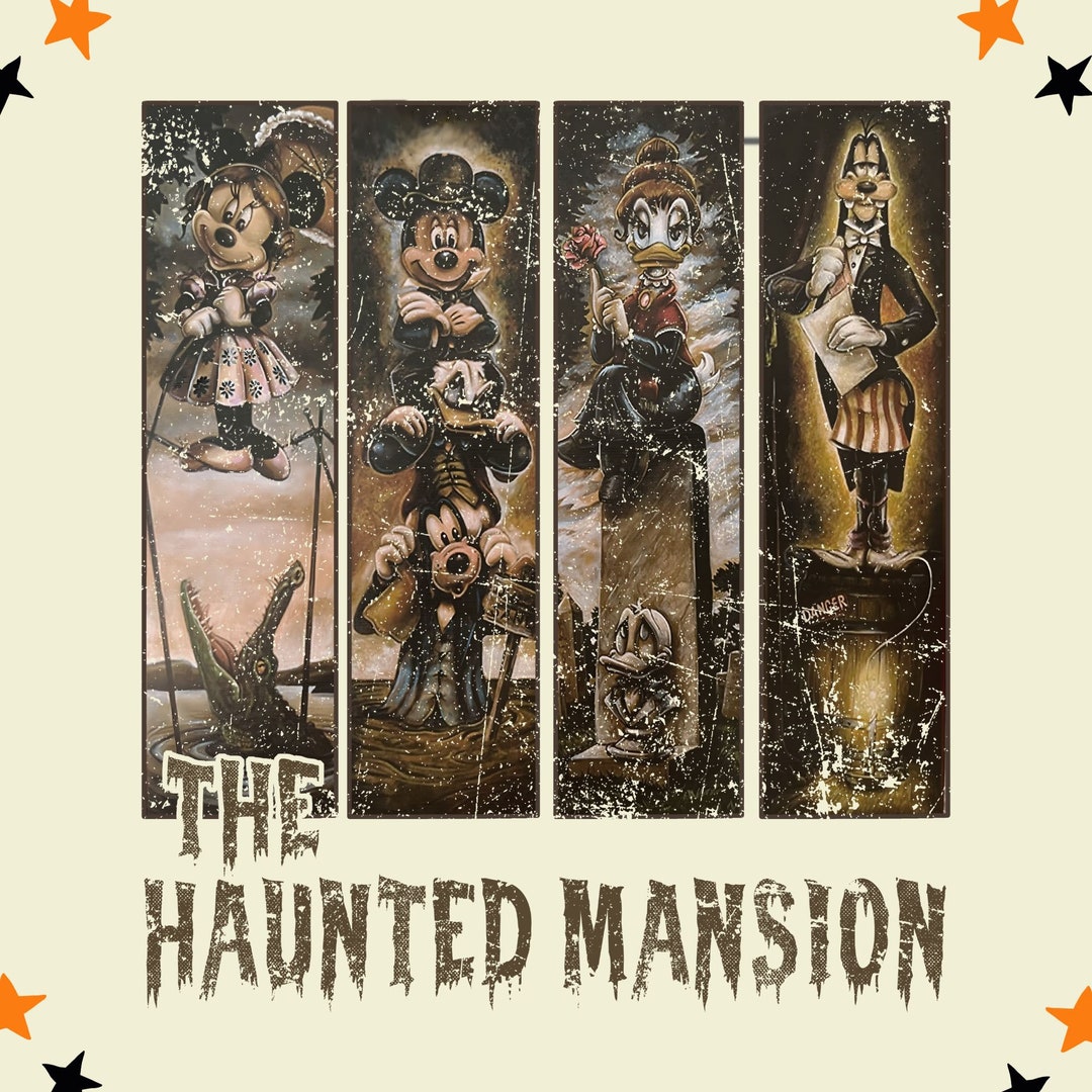 Spooky Mouse Haunted Family Png, Horror Characters Png, Cartoon Team ...