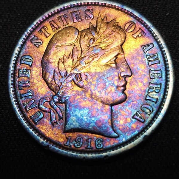 Barber Dime - Etsy