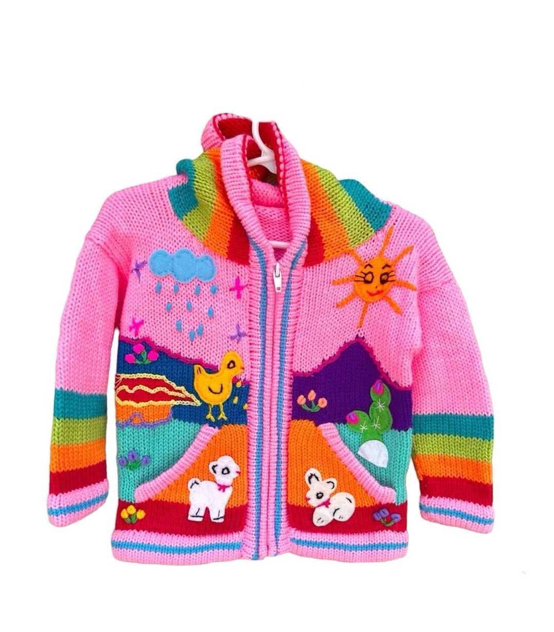Precious Ecuadorian Sweater for Kids - Etsy