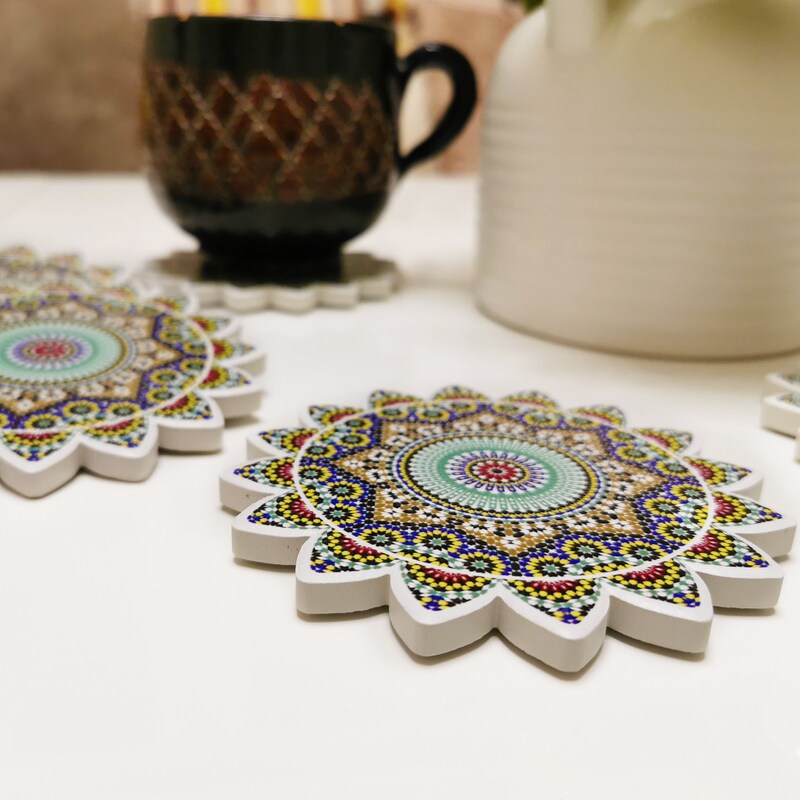 Moroccan Coasters - Etsy