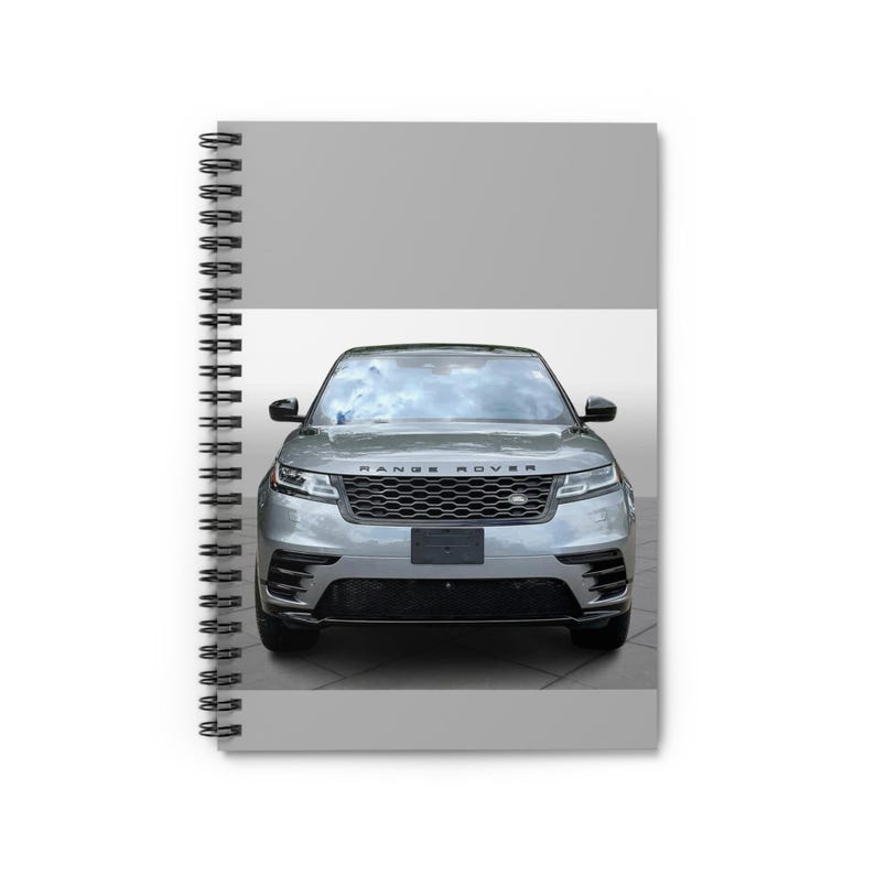 Luxury Spiral Notebook With Car Design, Ideal for Car Enthusiasts ...