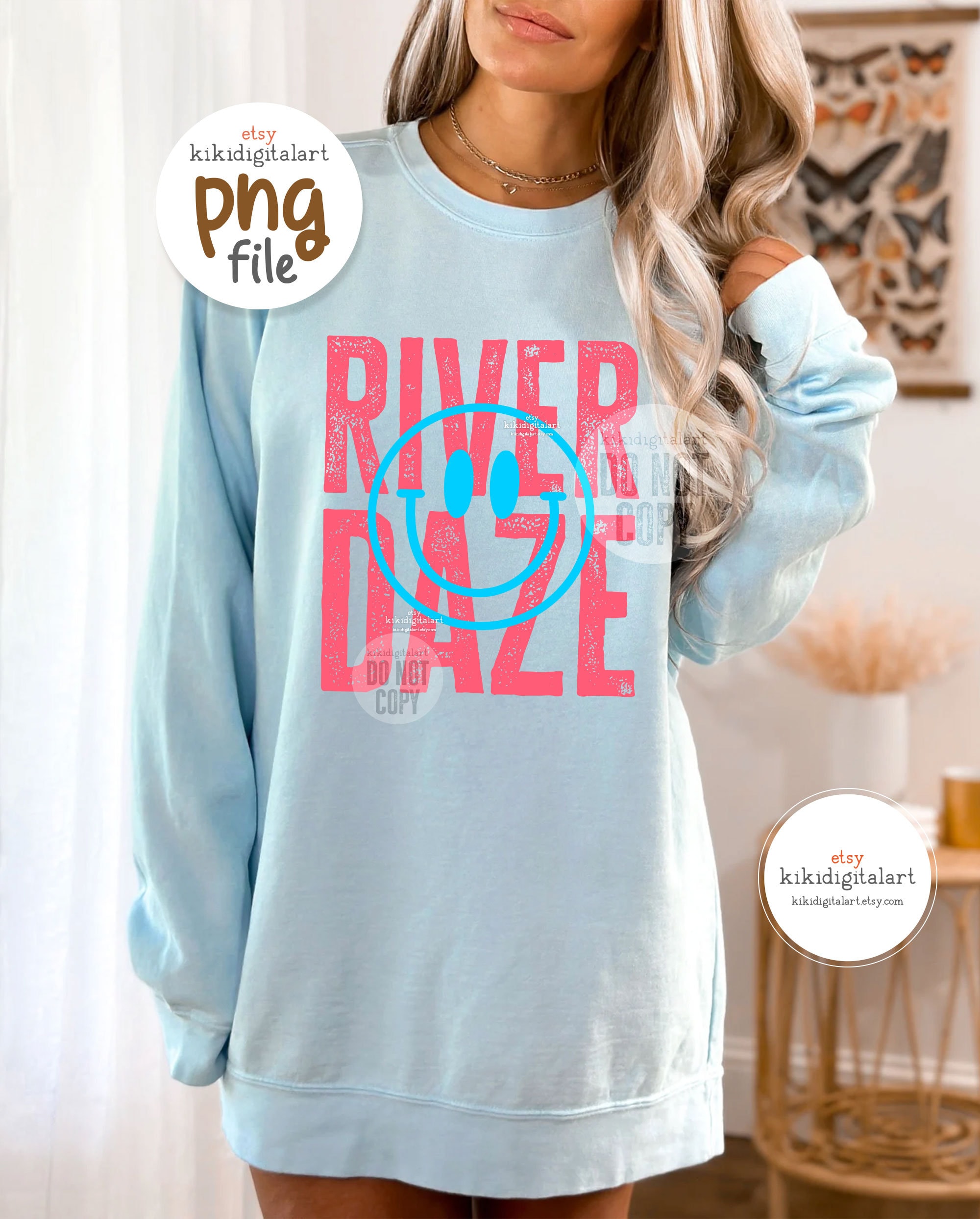 Smile River Daze PNG / Summer Png / River Days Png T-shirt Sublimation ...