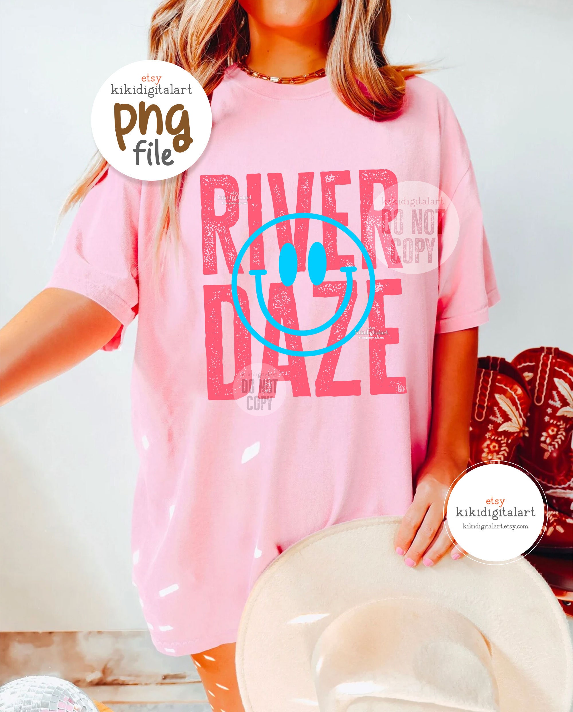 Smile River Daze PNG / Summer Png / River Days Png T-shirt Sublimation ...