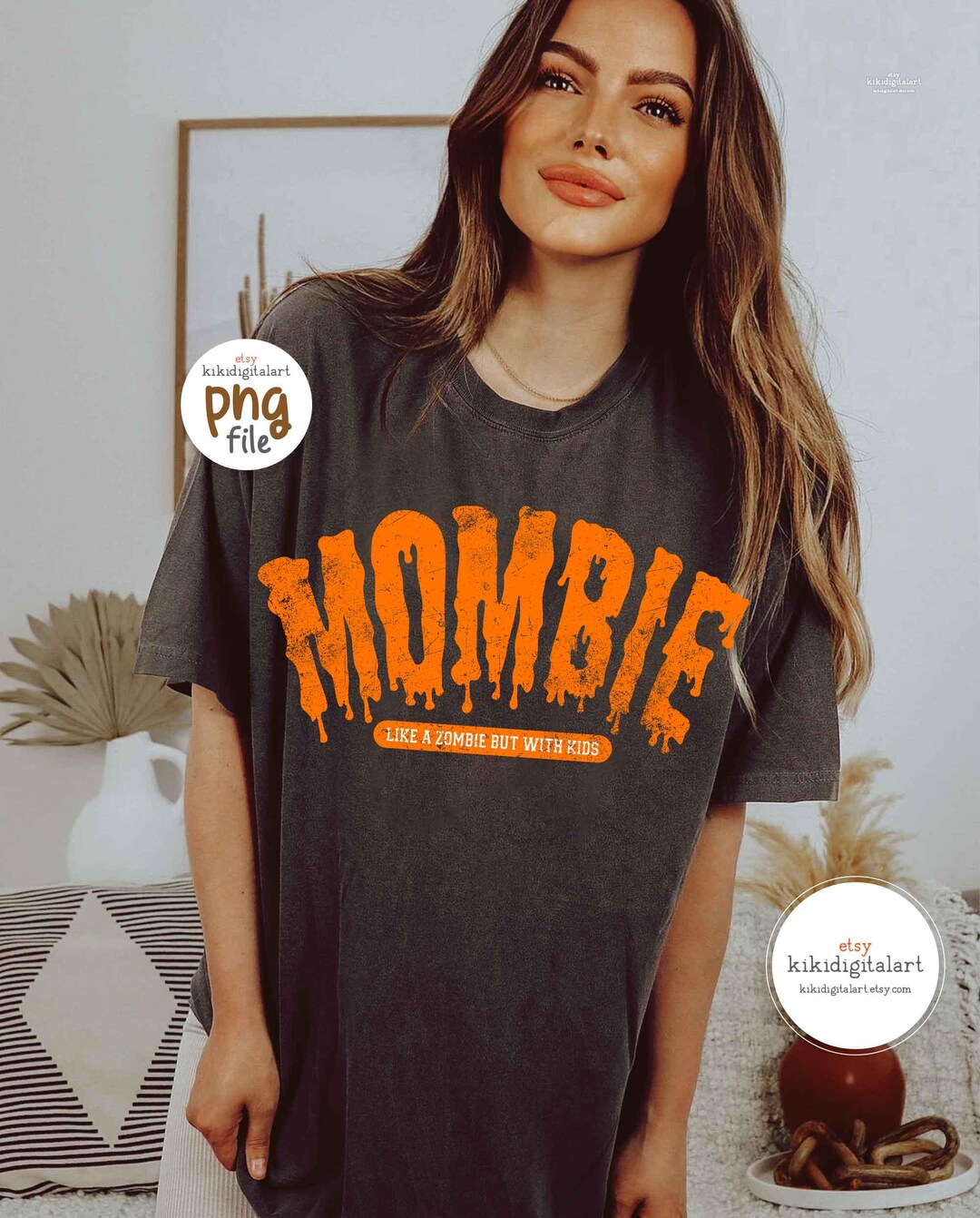 Vintage Mombie Png, Spooky Mama Png, Halloween Mom Png, Fall Png ...